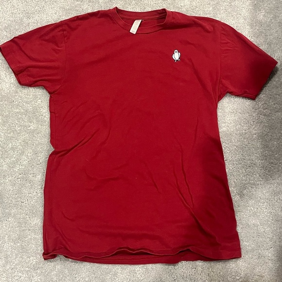 Shirts | Birdbrain Red Tshirt | Poshmark